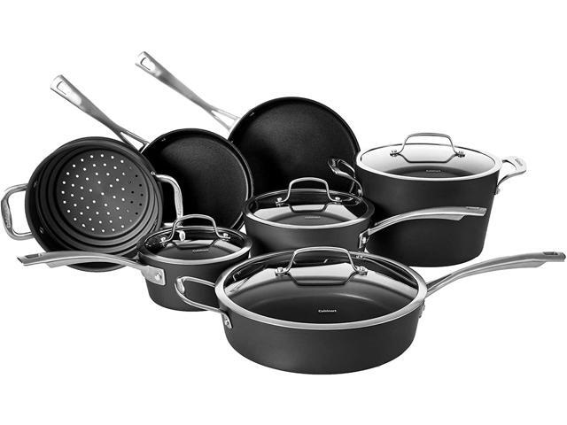 Click here for Cuisinart 62I-11 Cookware Set  Black  Medium prices