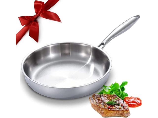 Click here for DELARLO Tri-Ply Stainless Steel 12inch Frying Pan... prices