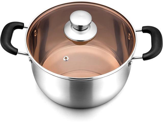 Click here for LIANYU 4QT Stock Pot  Stainless Steel Soup Pasta P... prices