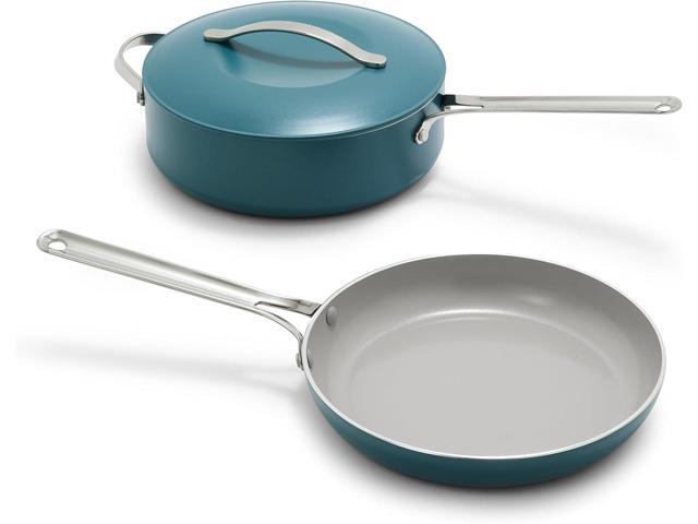 Click here for GreenPan Nova 10 Frying Pan Skillet and 4.37QT Sau... prices