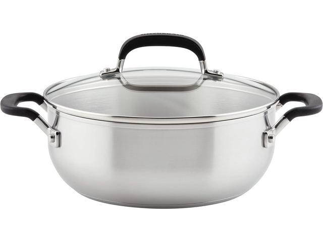 Click here for KitchenAid Casserole with Lid  4 Quart  Brushed St... prices