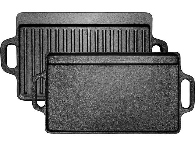 Click here for Cast Iron Griddle Plate 13 x 8 inch Reversible Cas... prices