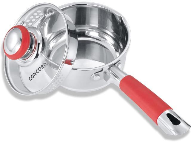 Click here for Concord 1 Quart Stainless Steel Saucepan with SIMP... prices