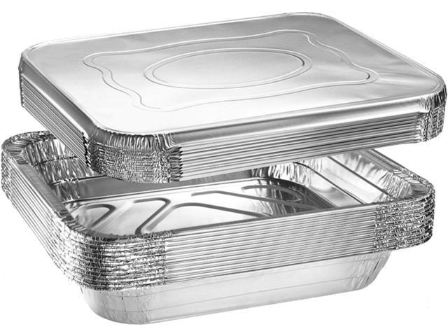 Click here for Aluminum Pans With Lids Disposable 9x13 Baking Foi... prices