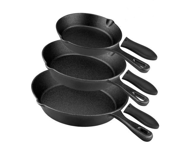 Click here for Pre-Seasoned Cast Iron Skillet 3 piece Cast Iron F... prices