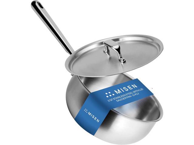Click here for Misen Premium Saucier Pan with Lid & Stay Cool Han... prices