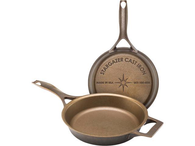 Click here for Stargazer 10.5-Inch Cast Iron Skillet Made in USA... prices