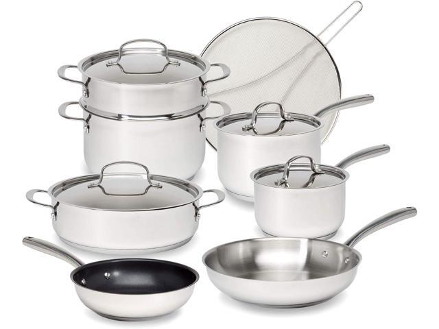 Click here for Goodful 12-Piece Classic Stainless Steel Cookware... prices