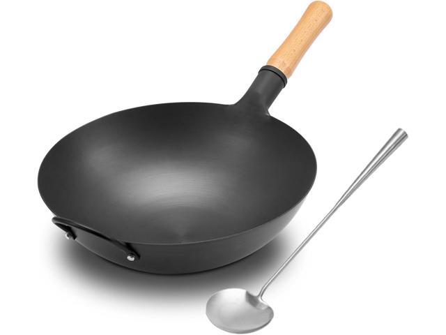 Click here for WANGYUANJI Iron Wok 13.38 Traditional Round-Bottom... prices