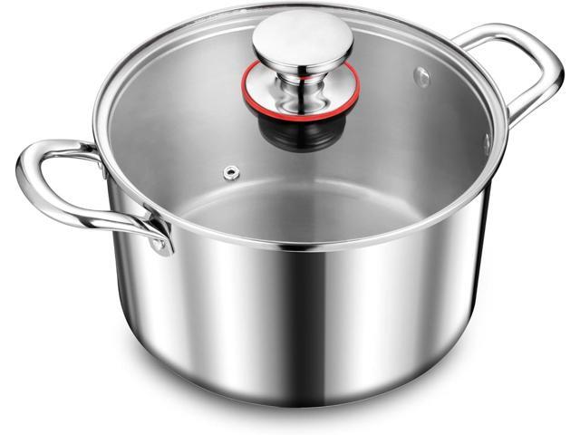 Click here for Herogo 8 Quart Stock Pot  18/10 Stainless Steel Co... prices