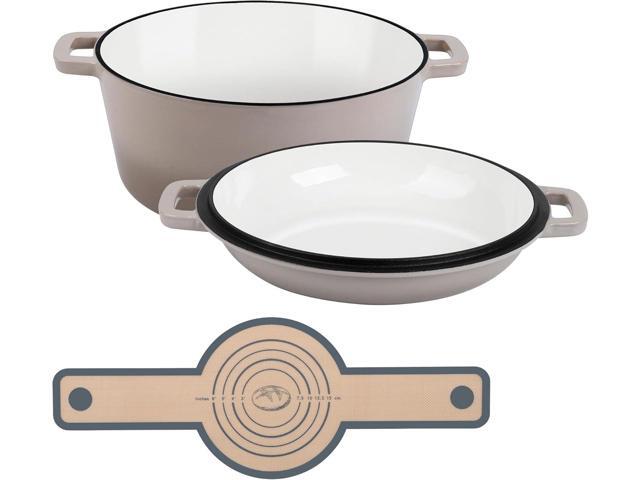 Click here for E-far 5 Quart Enameled Cast Iron Dutch Oven  2 in... prices