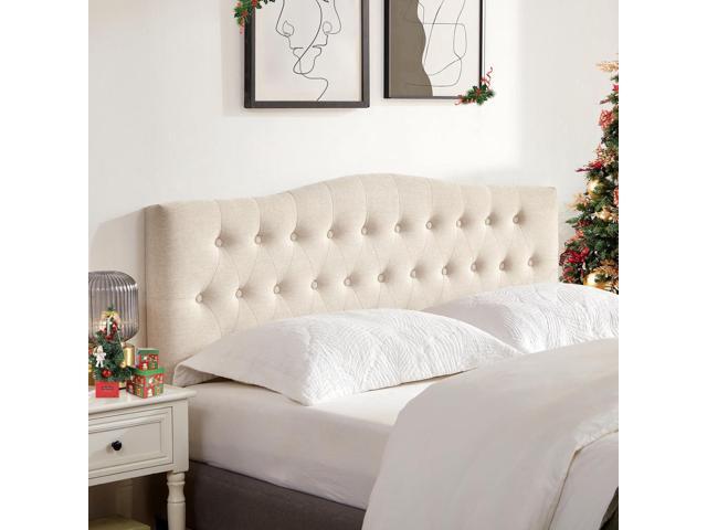 Click here for Tufted Upholstered Headboard Queen Size  Sturdy an... prices