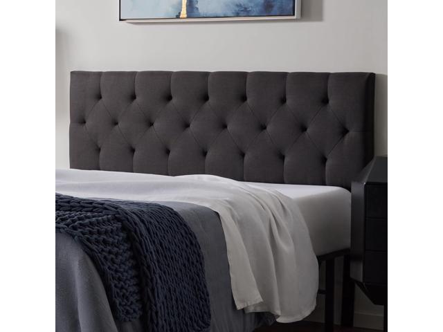Click here for LUCID Mid-Rise Upholstered Headboard - Diamond Tuf... prices