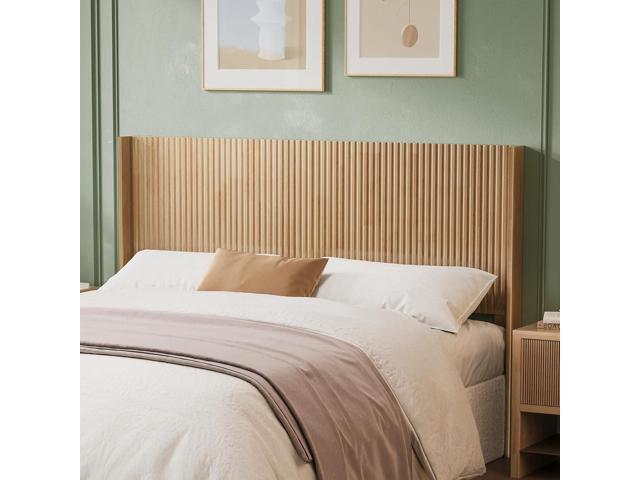 Click here for Wood Headboard Queen Size  64.6 Wide Wooden Headbo... prices