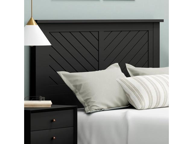 Click here for Serene Poplar Wood Full Headboard  Modern Farmhous... prices