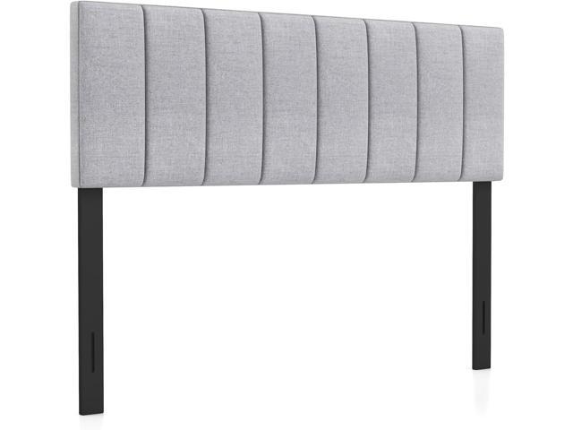 Click here for KOMFOTT Linen Upholstered Headboard for Full & Que... prices