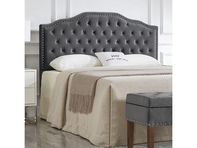 Click here for 24KF Upholstered Button Tufted Queen Size Full Siz... prices