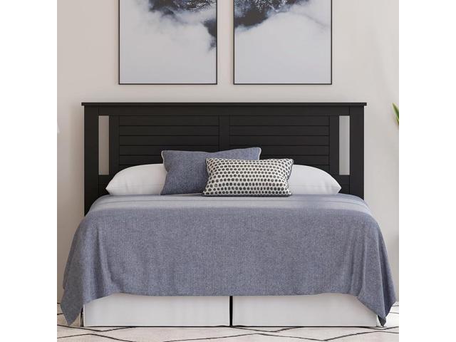 Click here for Serene Poplar Wood Queen Headboard  Modern Farmhou... prices