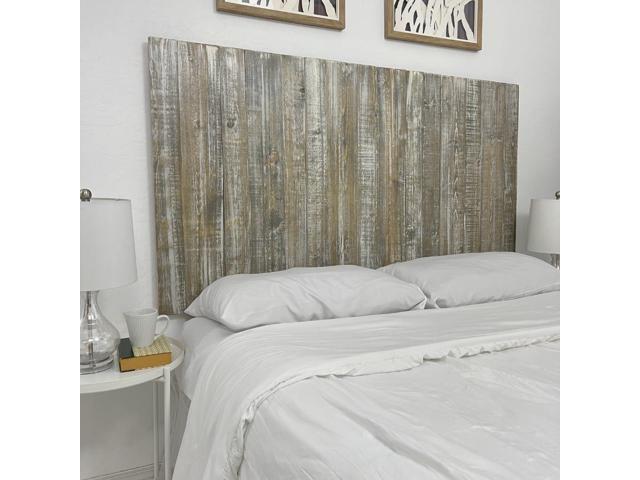 Click here for Barn Walls Solid Wood Headboard King Size  Graywas... prices