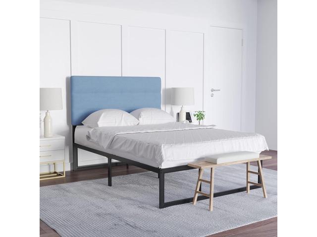 Click here for EMMA + OLIVER Gannon Full Headboard - Blue Fabric... prices