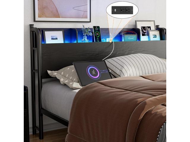 Click here for IKIFLY Full Size Storage Headboard with Charging S... prices