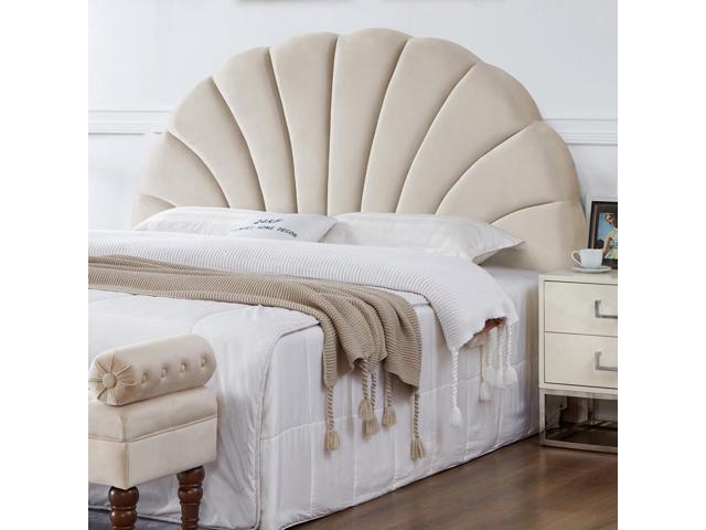 Click here for 24KF Stunning Crown Design King Headboard  Upholst... prices