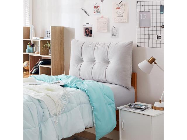 Click here for DormCo Rainha - Plush Tufted College Headboard - L... prices