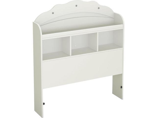 Click here for South Shore Tiara Bookcase Headboard  Twin  White prices