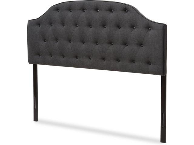 Click here for Baxton Studio Elaine Scalloped Buttoned Size Fabri... prices