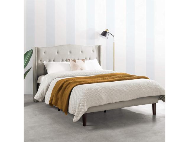 Click here for Mellow AMABEL Upholstered Platform Bed  Modern Tuf... prices