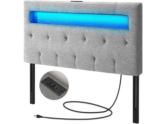 Click here for GREENSTELL Headboard for Twin Size Bed with 60 000... prices