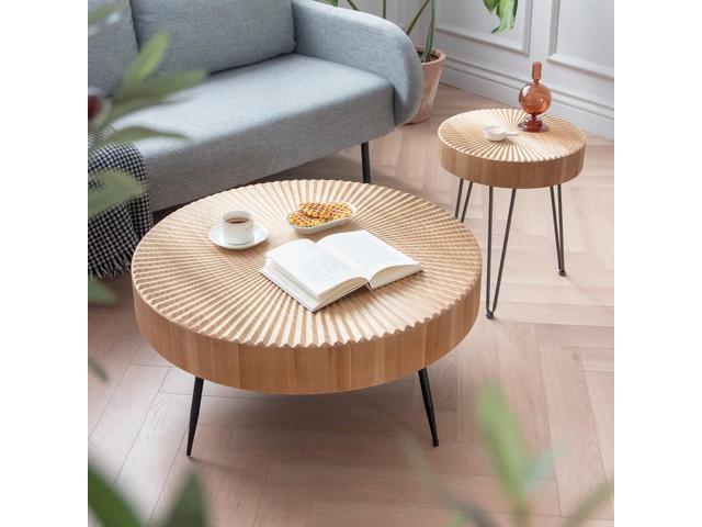 Click here for 2-Piece Modern Farmhouse Living Room Coffee Table... prices