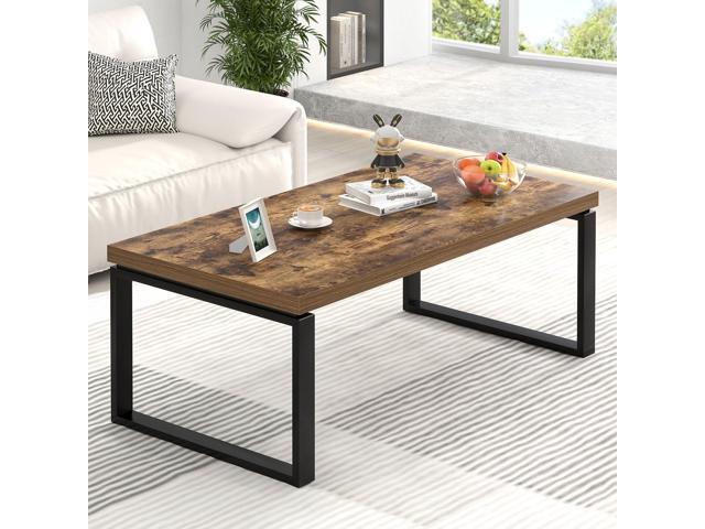 Click here for EXCEFUR Modern Coffee Table  Industrial Wood and M... prices