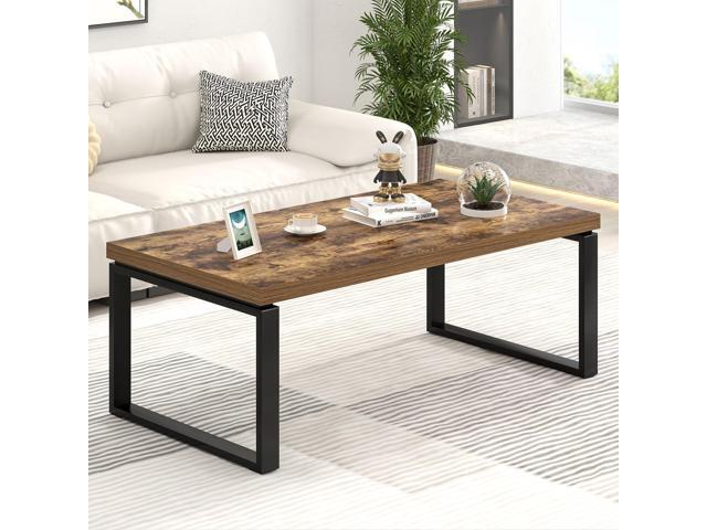 Click here for EXCEFUR Modern Coffee Table  Industrial Wood and M... prices