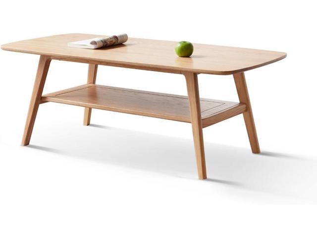 Click here for Wood Coffee Table - 100 Solid Oak Wood - Double St... prices