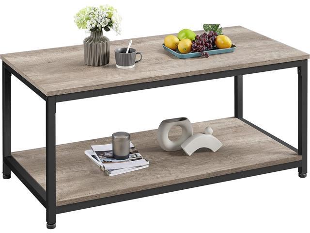 Click here for Yaheetech 39.5 2-Tier Coffee Table with Storage Sh... prices