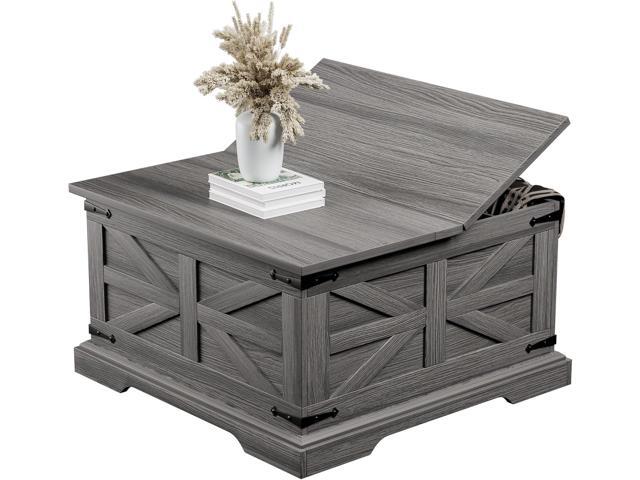 Click here for Farmhouse Coffee Table with Storage  Square Center... prices