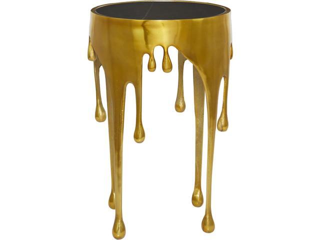 Click here for Deco 79 Aluminum Metal Side End Accent Table Drip... prices