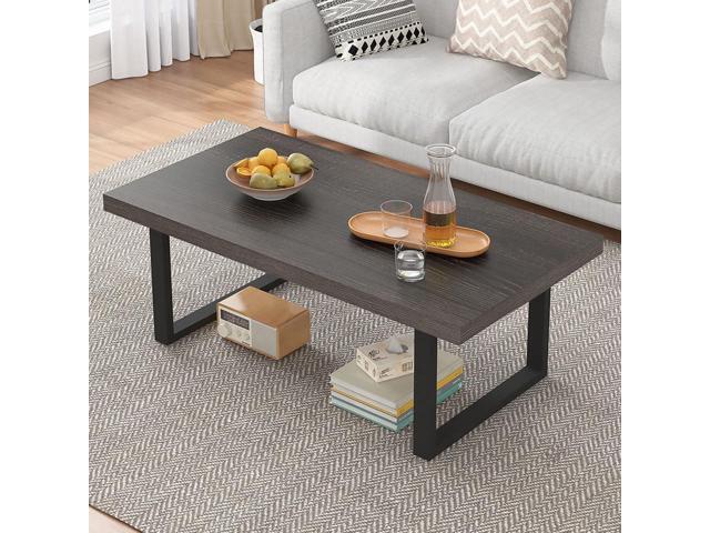 Click here for IBF Industrial Grey Coffee Table  Modern Simple Wo... prices