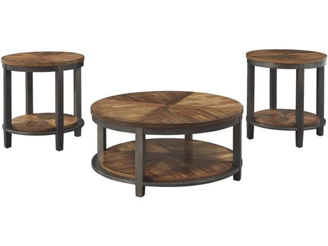 Click here for Signature Design by Ashley Roybeck Rustic Round 3-... prices