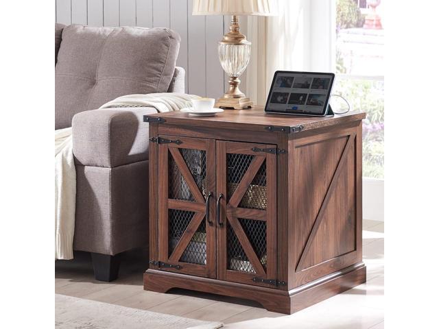 Click here for JXQTLINGMU Farmhouse End Table  24 Large Sofa Side... prices