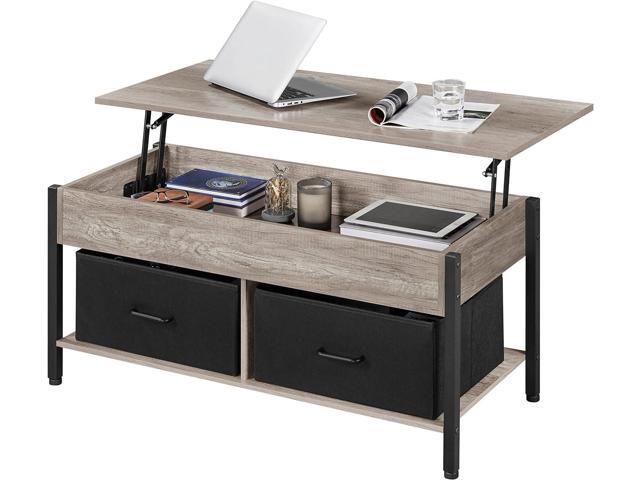 Click here for Yaheetech Lift-top Coffee Table with 2 Fabric Bask... prices