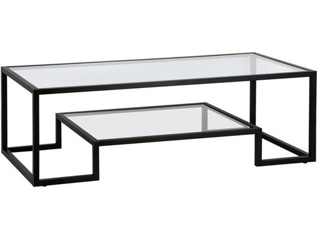 Click here for Henn & Hart 54 Wide Rectangular Coffee Table in Bl... prices