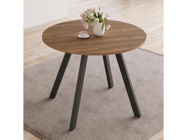 Click here for 34.6 Round Dining Table Mid Century Modern Small R... prices