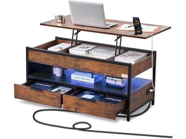 Click here for VEVOR Lift Top Coffee Table  39.4 in Rectangle Cof... prices