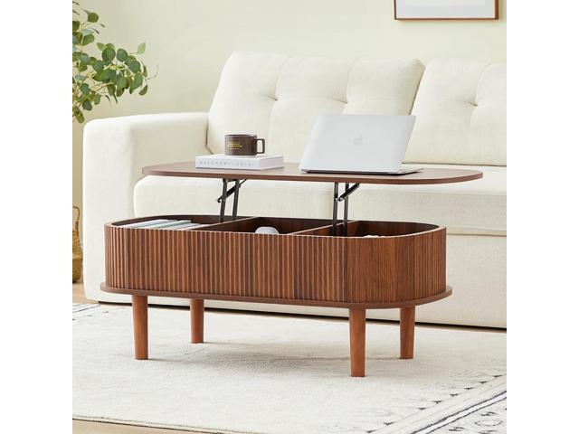 Click here for Fluted Lift Top Coffee Table with Hidden Compartme... prices