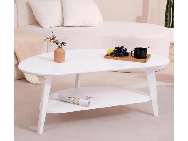 Click here for Mid Century Modern Coffee Table with Storage Shelf... prices