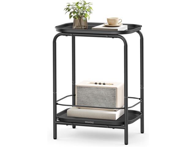 Click here for VASAGLE 2-Tier Outdoor Table  Accent Side Table En... prices