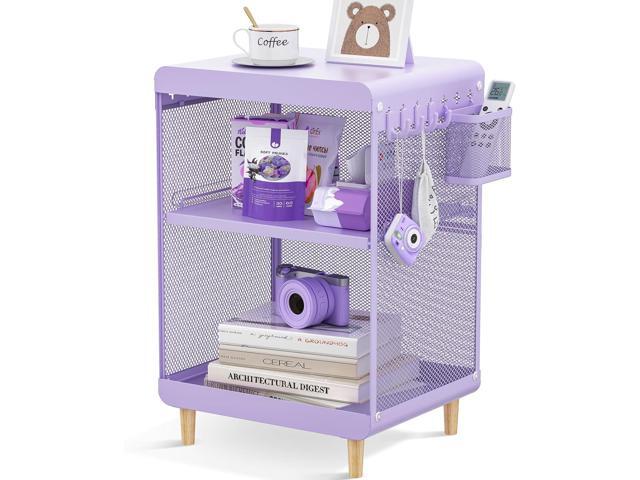 Click here for Night Stand Cute End Table with Storage Drawer Kid... prices