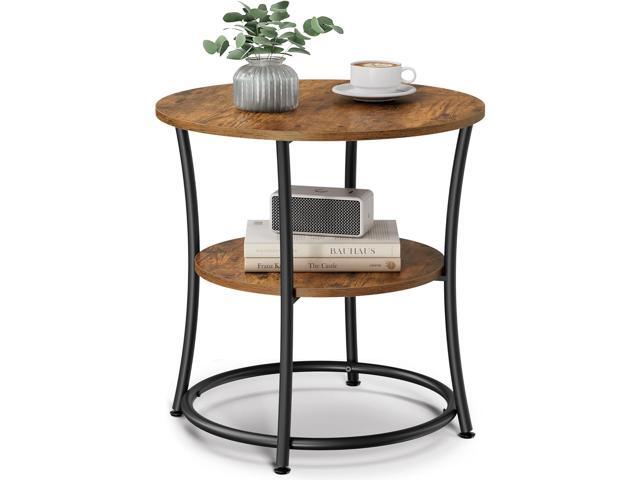 Click here for VASAGLE Side Table  Round End Table with 2 Storage... prices